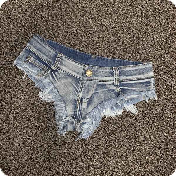 Jeans Shorts - Etsy