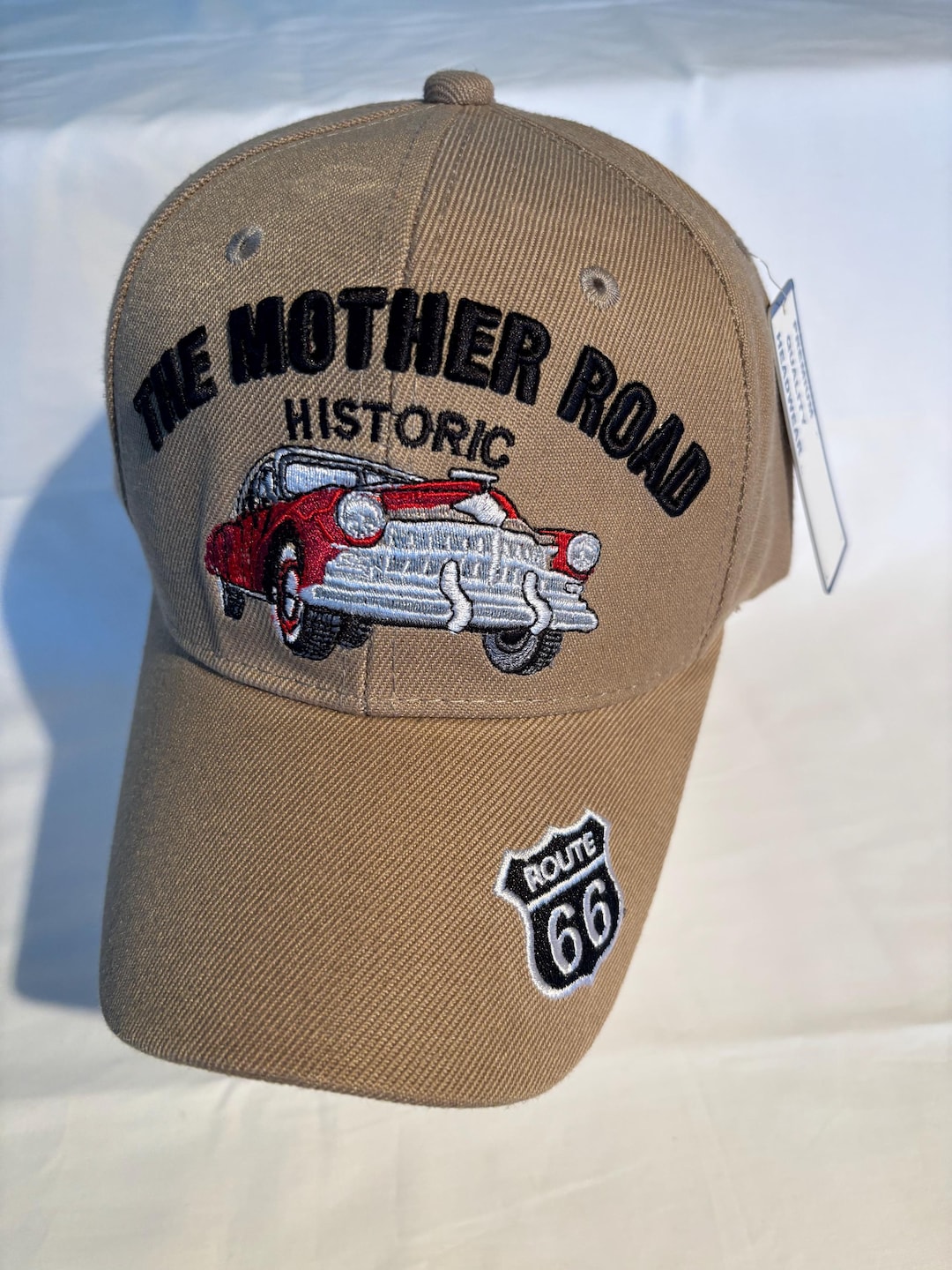 The Mother Road Historic Route 66 Beige Baseball Hat NWT - Etsy