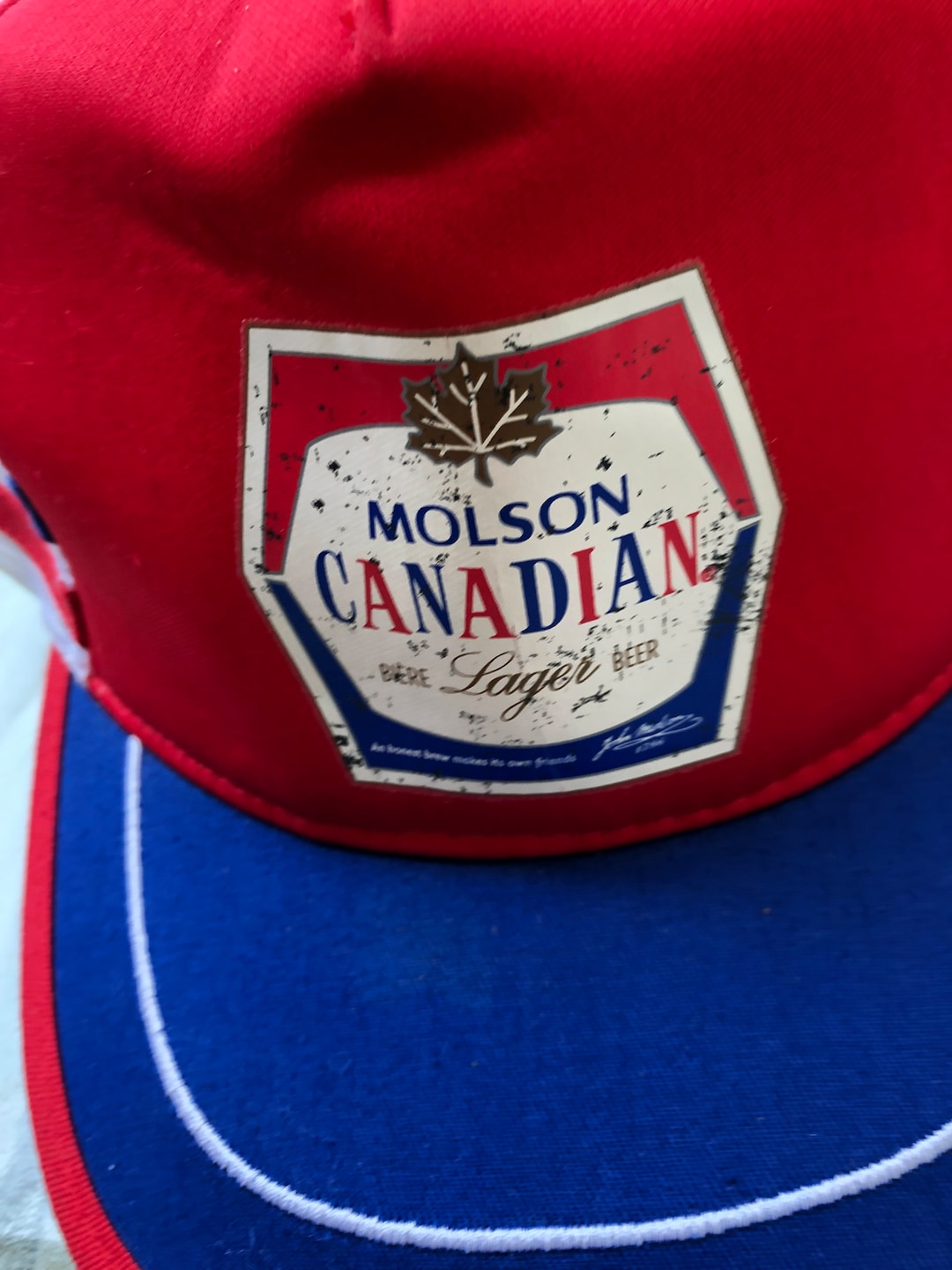 Vintage Molson Canadian Beer Trucker Hat - Etsy