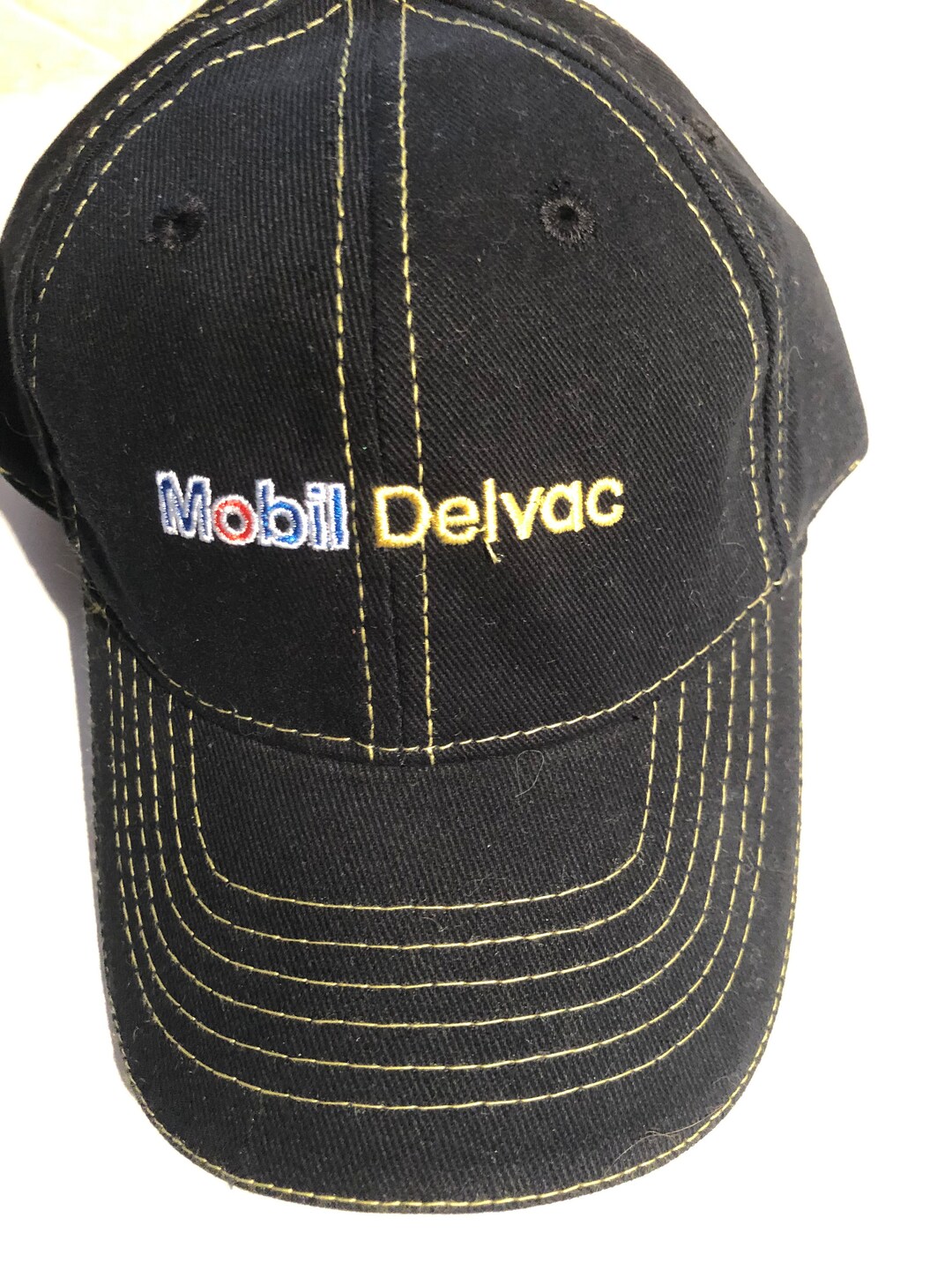 Vintage Mobil Delvac Black Baseball Hat - Etsy