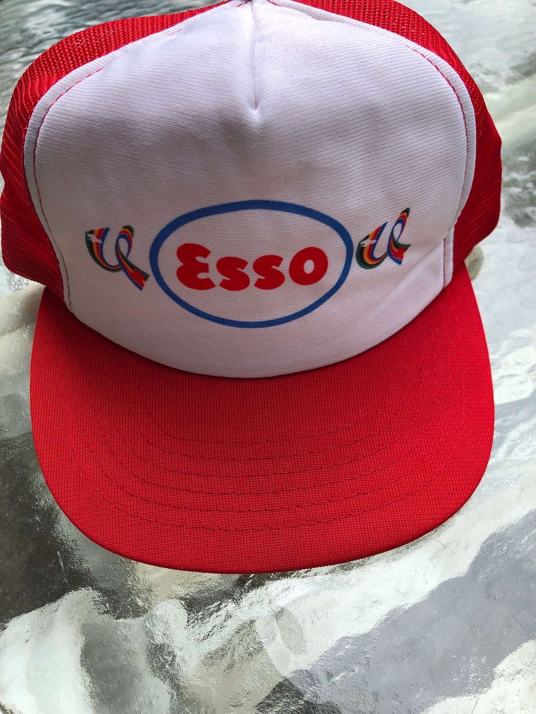 Vintage Esso Mesh Trucker Hat - Etsy