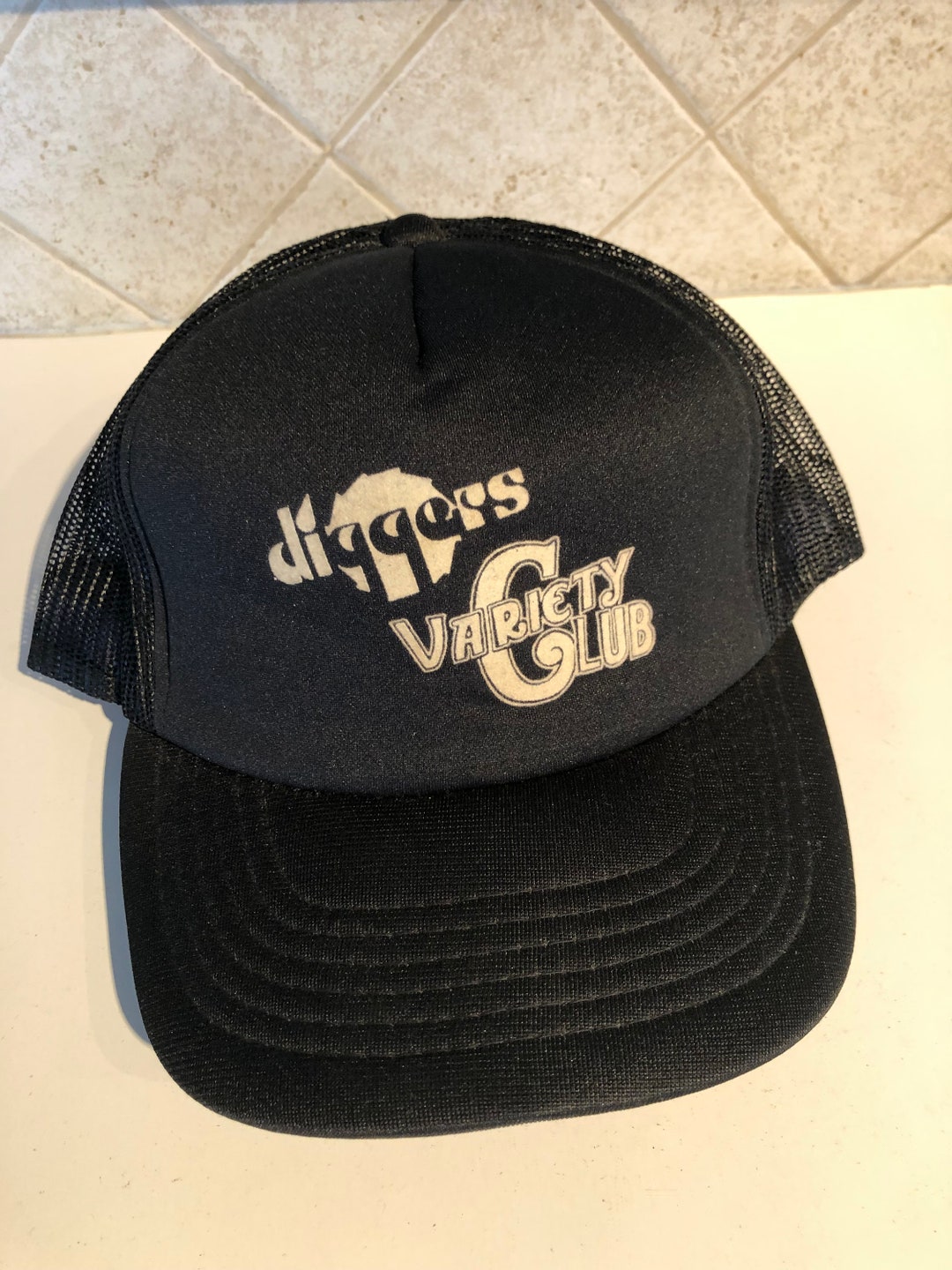Diggers Variety Club Black Trucker Hat - Etsy