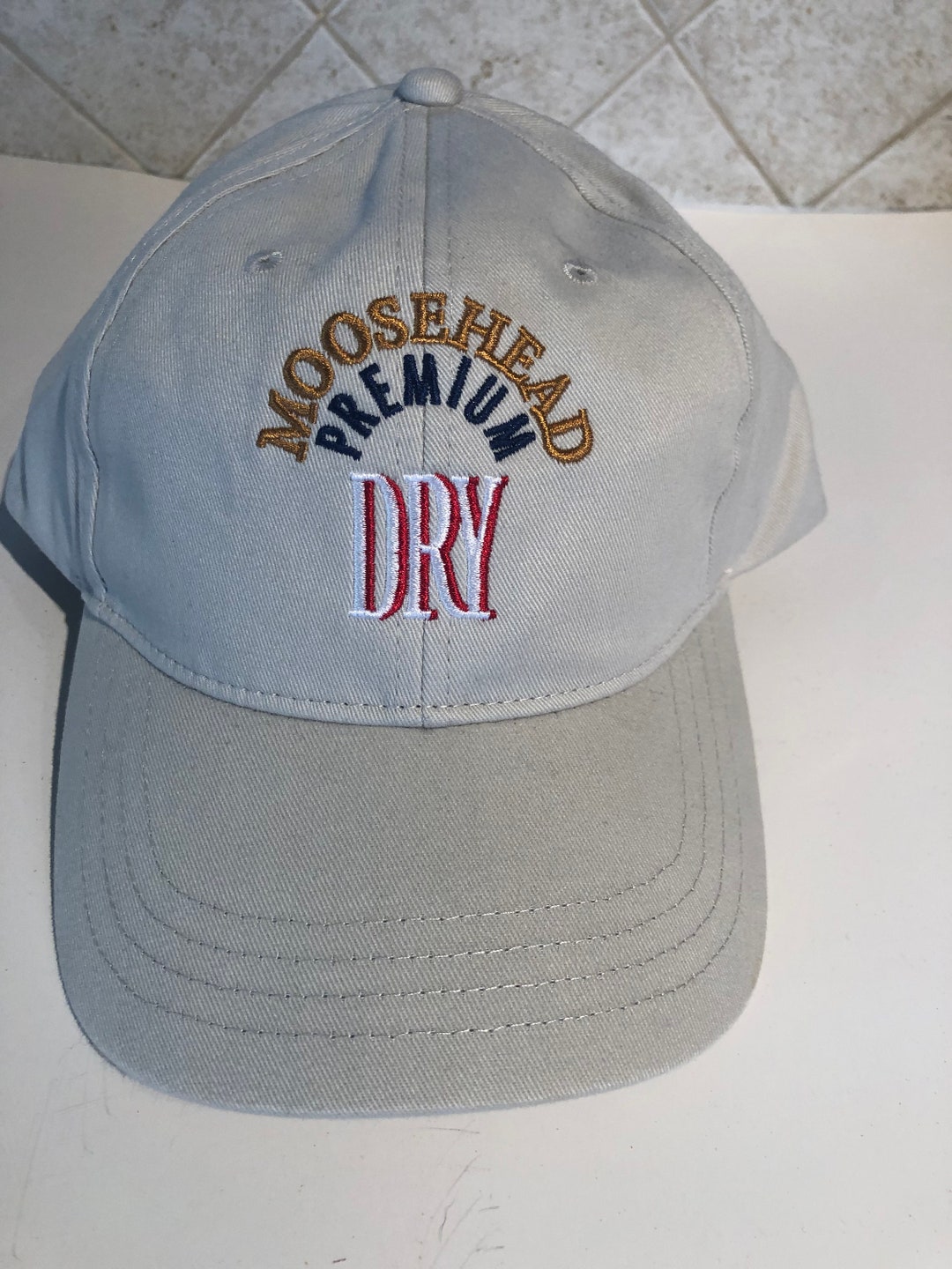 Vintage Moosehead Premium Dry Grey Baseball Hat - Etsy