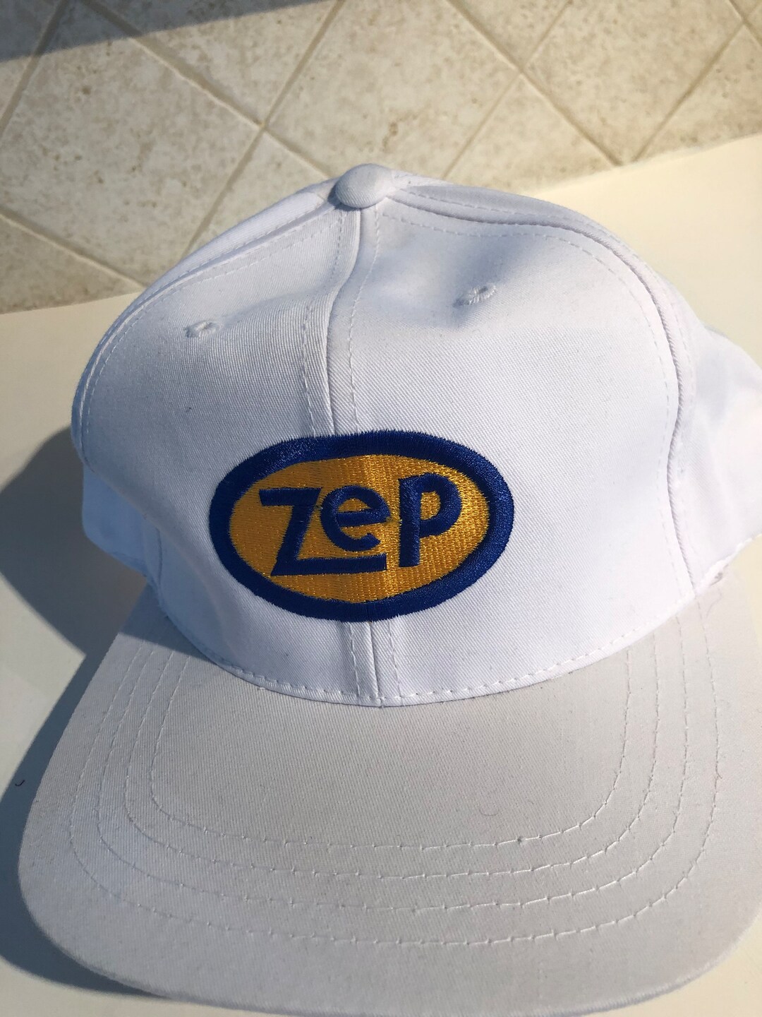 Zep White Baseball Hat - Etsy