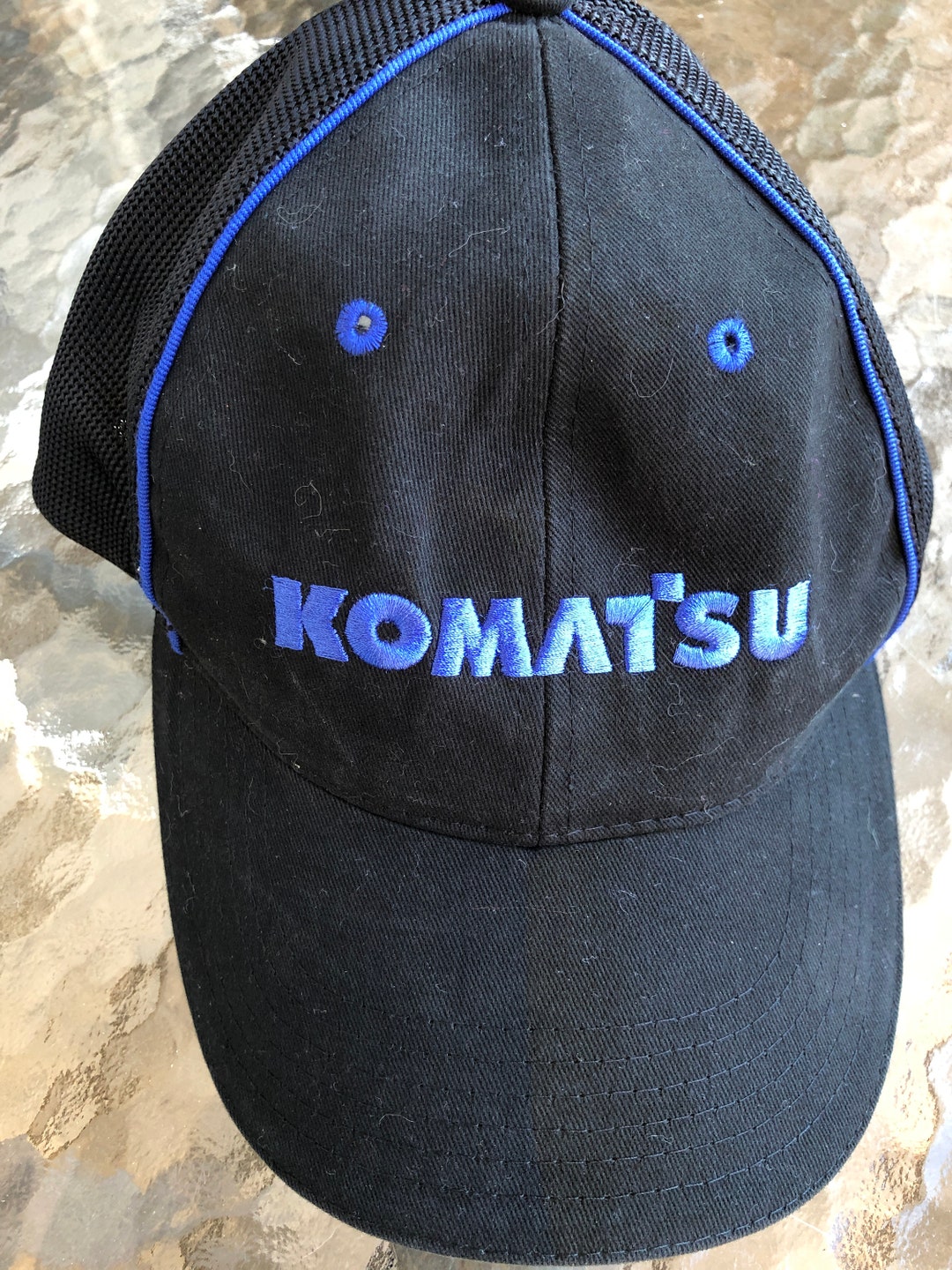 Komatsu Black Baseball Hat - Etsy