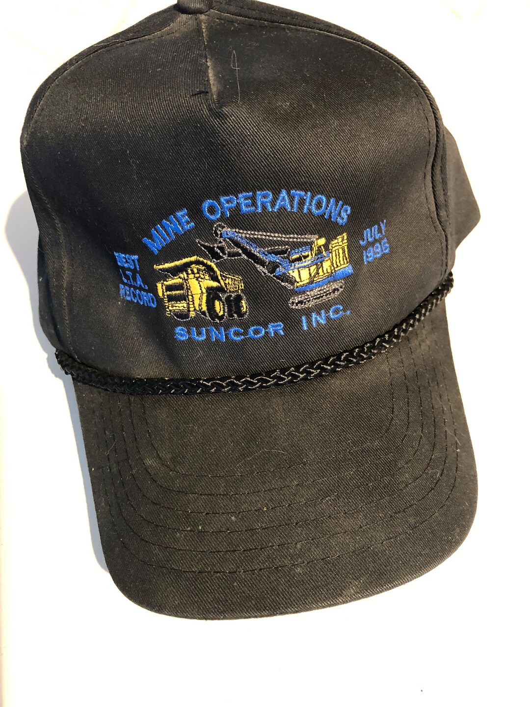 1995 Suncor Inc Mine Operations Black Baseball Hat - Etsy