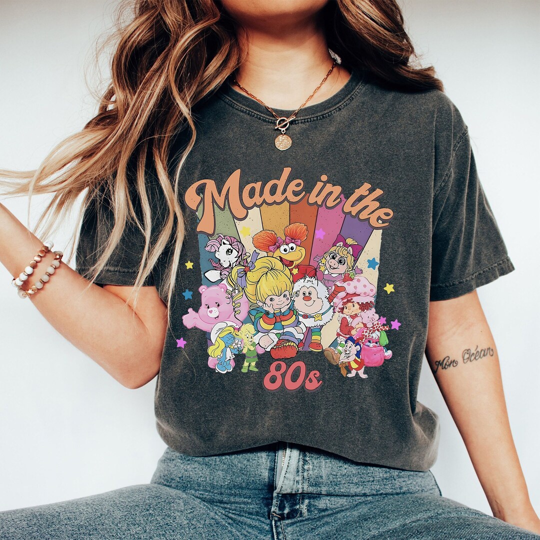 Comfort Colors Retro Made in the 80s Shirt, Nostalgia Shirt, 80s Shirt ...