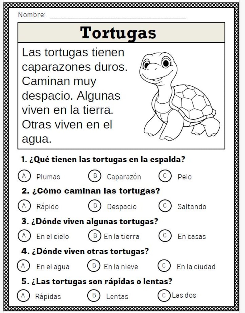 10 Cuentos Sobre Los Animales (no-ficción) - Comprehension Stories ...