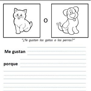 10 Escrituras De Opinion - Opinion Writing in Spanish - Etsy