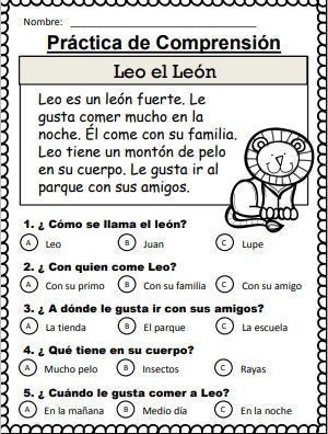 20 Spanish Reading Comprehension Stories ( 20 Cuentos De Comprensión ...