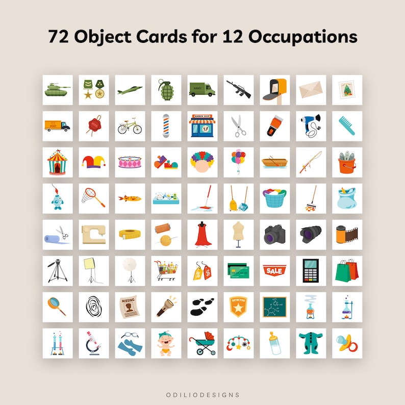 Community Helpers Activity Busy Book Printable Worksheet for Toddler ...