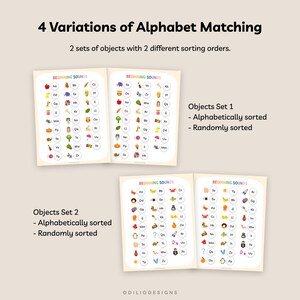 Beginning Sound Objects Worksheet Printable Alphabet Letters & Phonics ...