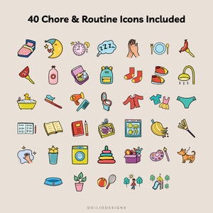 After School Routine Chart for Kids Before School Morning Checklist ...