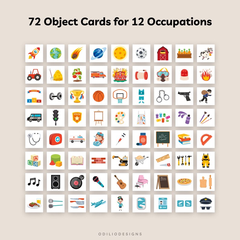 Community Helpers Activity Busy Book Printable Worksheet for Toddler ...