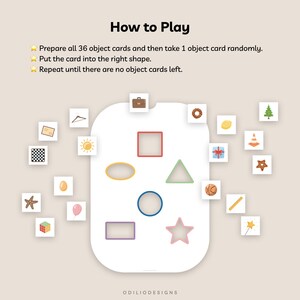 Shape Sorting Flisat Trofast Lid Insert Printable Template for Object ...