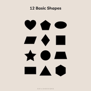 Shape Sorting Flisat Insert SVG Template for Toddler Preschool Kids ...