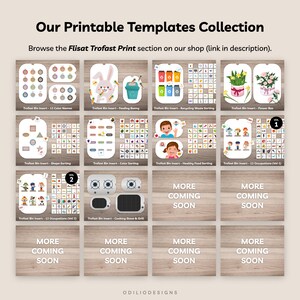 Feeding Bunny Flisat Insert Trofast Bin Lid Printable Easter Rabbit ...