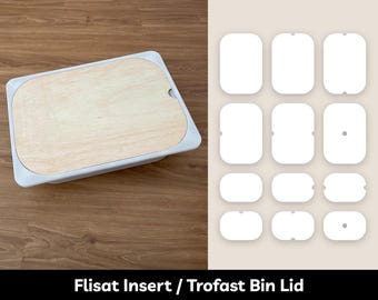 Feeding Bunny Flisat Insert Trofast Bin Lid Printable Easter Rabbit ...