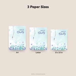 Hooked on Daddy Handprint Father's Day Gift From Baby Toddler Kid Son ...