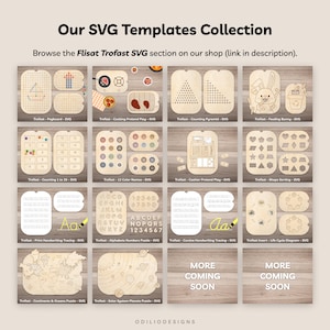 Bunny Flisat Insert SVG Template for Trofast Bin Lid & Flisat Sensory ...