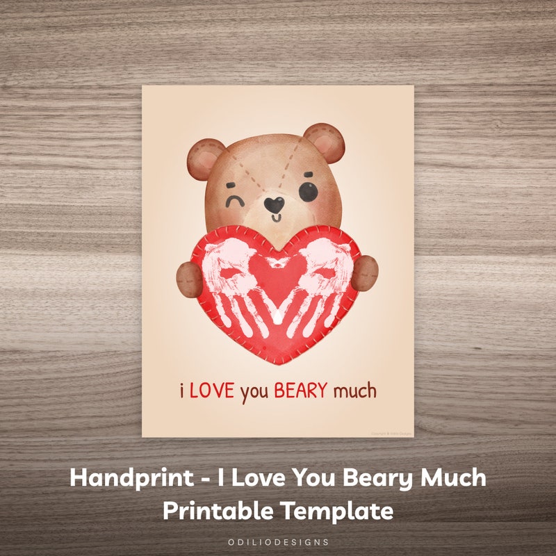 Love You Beary Much - Etsy