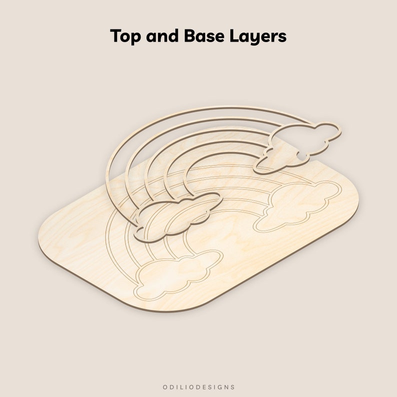 Fillable Rainbow Flisat Insert Trofast Bin Lid SVG Laser Cut - Etsy