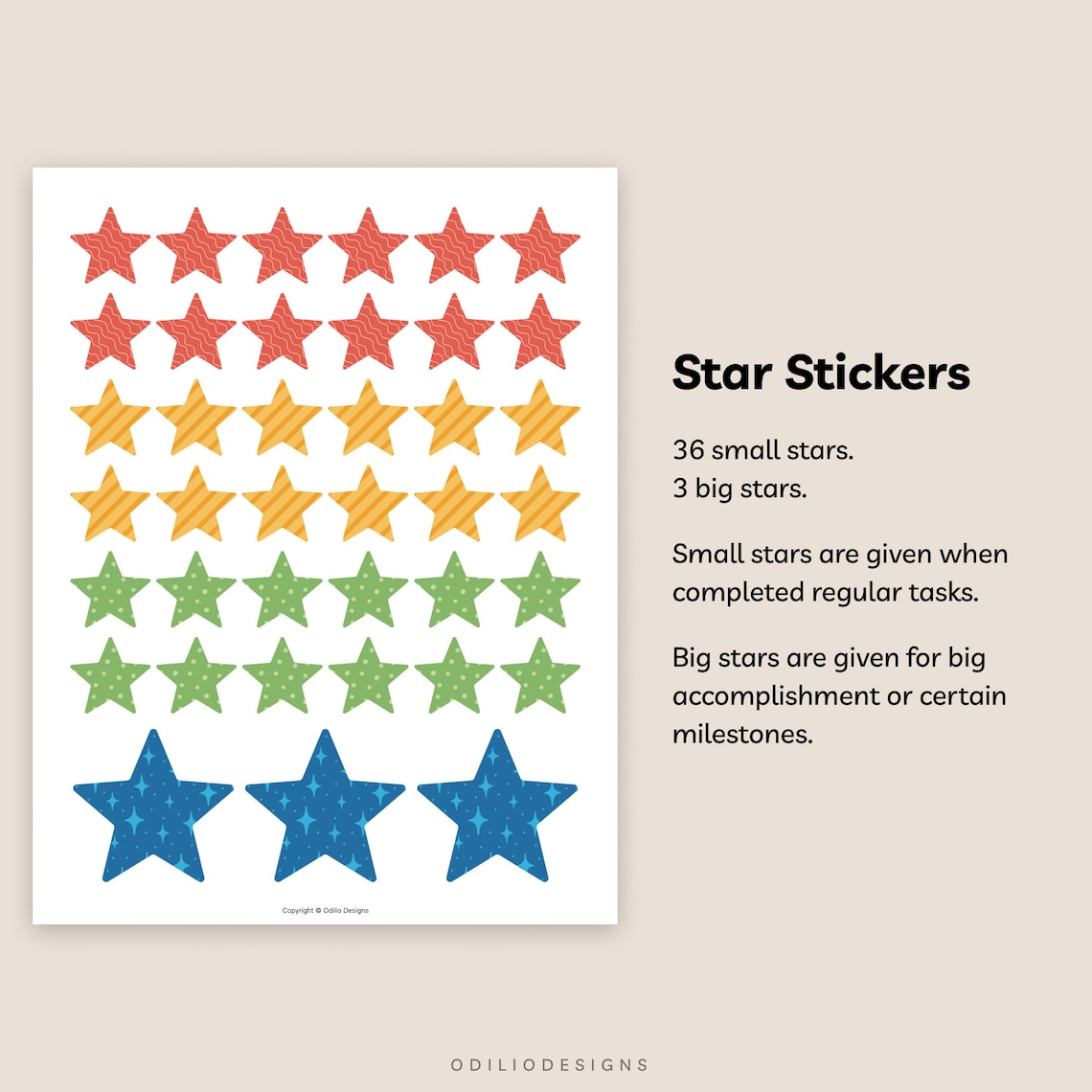 Star Reward Jar Printable Behavior Chart for Students Classroom Reward ...