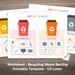 Printable Waste Sorting Game Recycling Garbage Worksheet for - Etsy