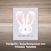 Easter Handprint Footprint Art Craft Some Bunny Loves You Sign for Baby ...