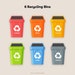 Printable Waste Sorting Game Recycling Garbage Worksheet for - Etsy