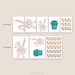 Feeding Bunny Flisat Insert Trofast Bin Lid Printable Easter Rabbit ...