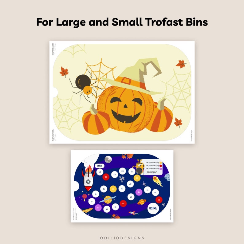 Custom Printable Flisat Trofast Insert Template as Editable PDF File to ...