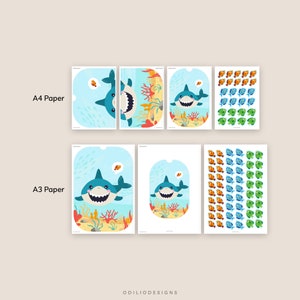 Feeding Shark Flisat Insert Printable Trofast Bin Lid With Feed Shark ...