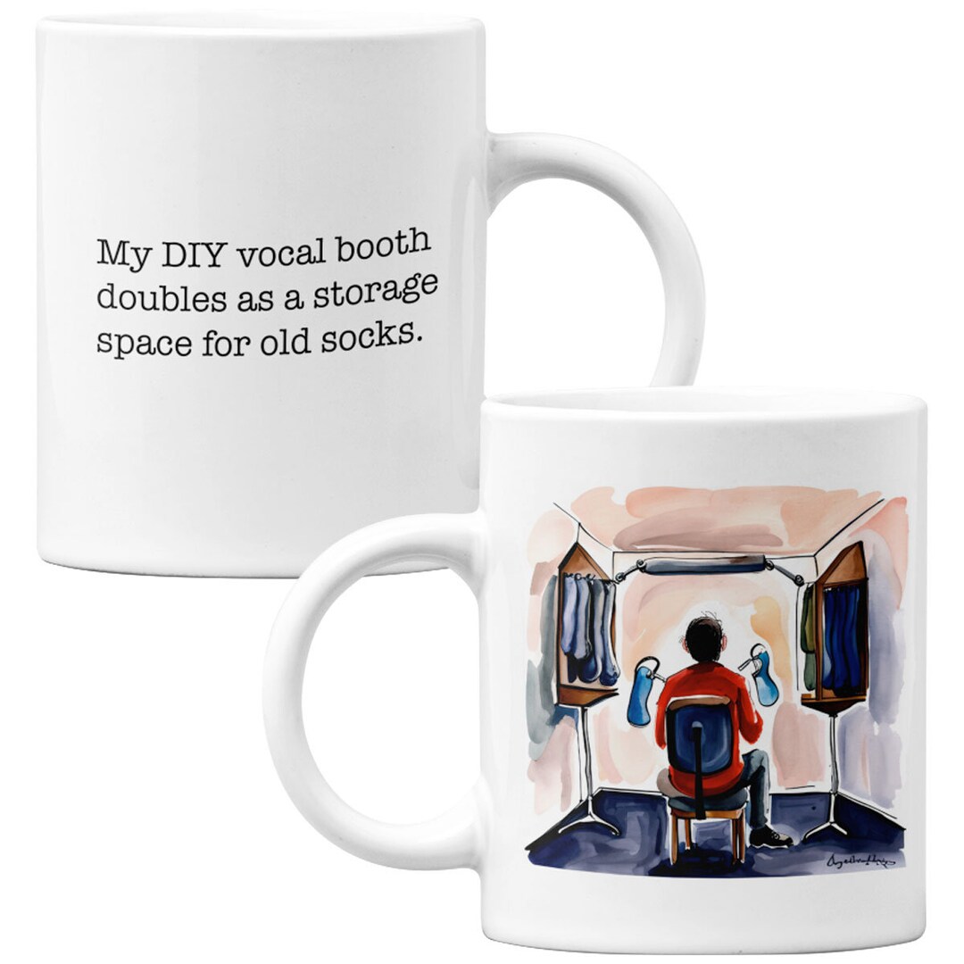 11 Oz Mug: My DIY Vocal Booth Doubles as a Storage Space for Old Socks ...