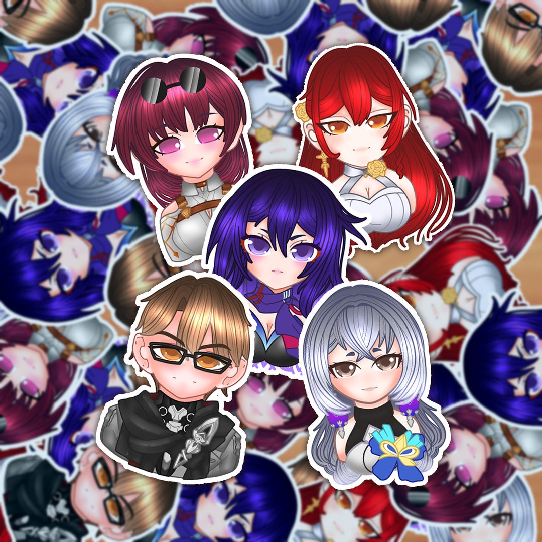Honkai Starrail Sticker Collection - Etsy