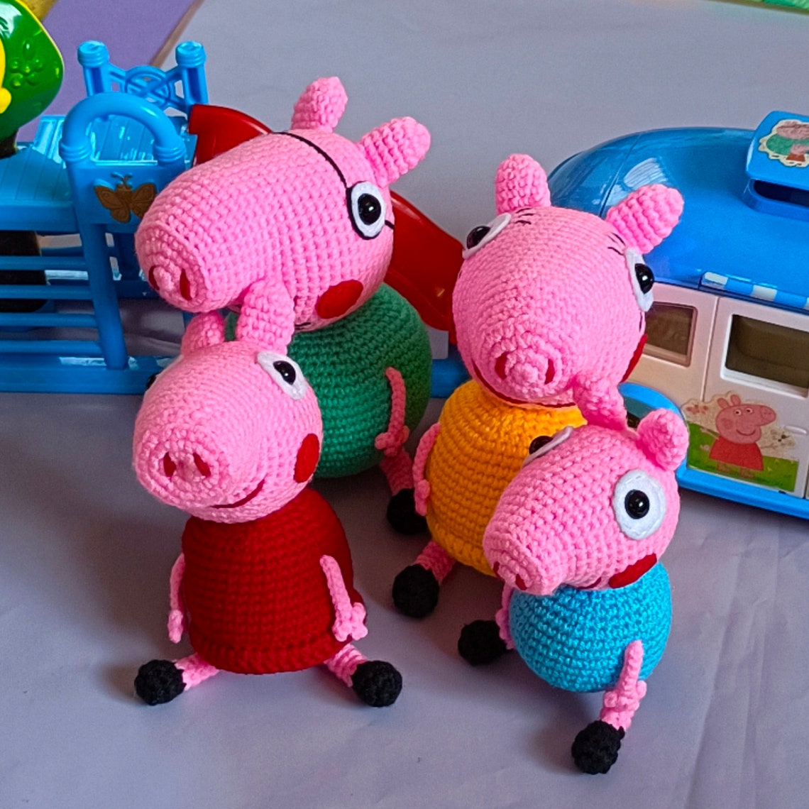 Pdf Crochet Pattern Peppa Pig Whole Family Included - Etsy