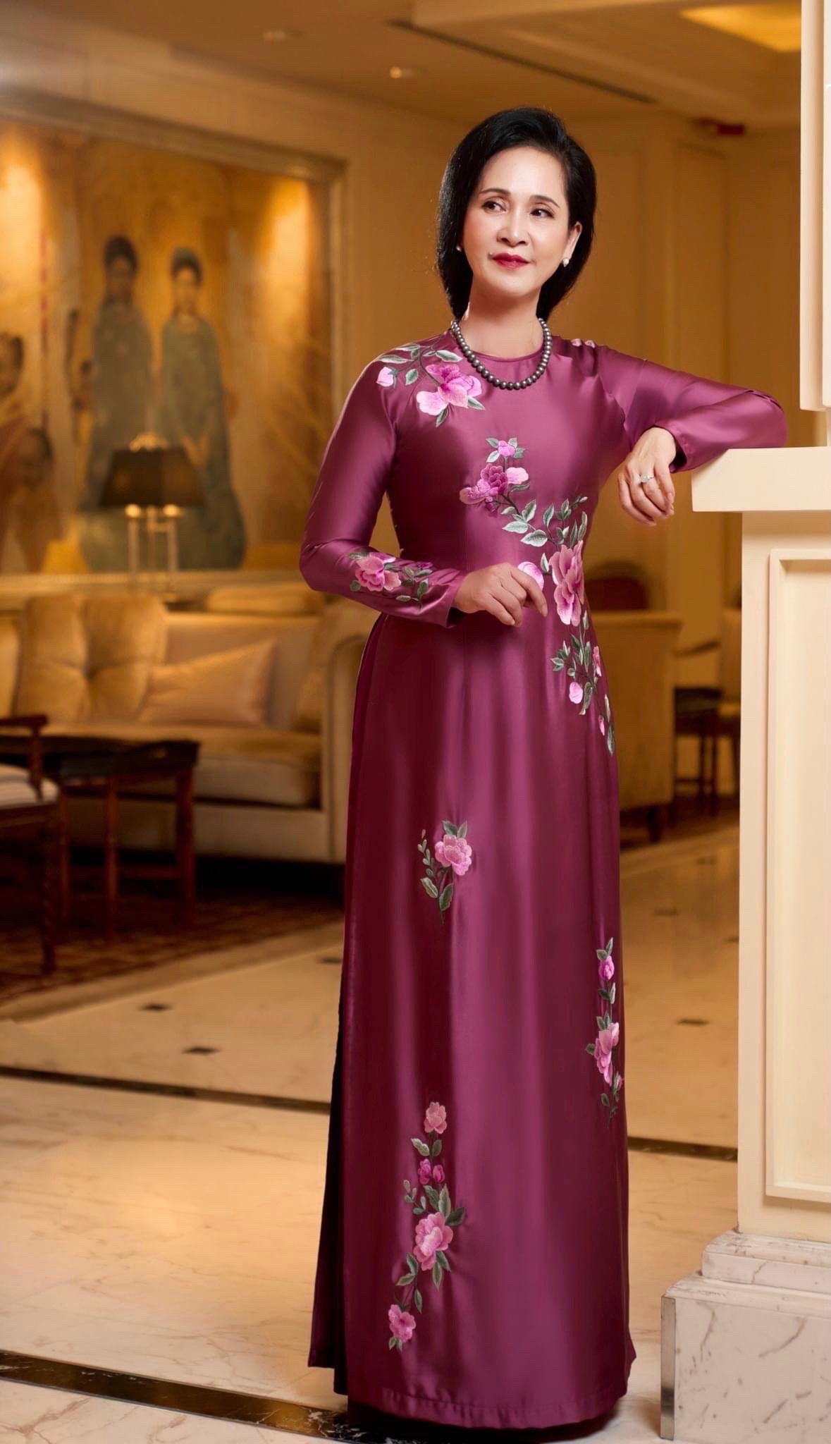 Vietnamese Traditional Dresses Ao Dai Purple - Etsy