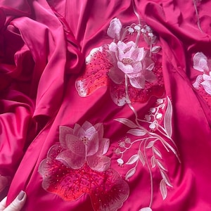 Vietnamese Red Traditional Dresses Ao Dai - Etsy