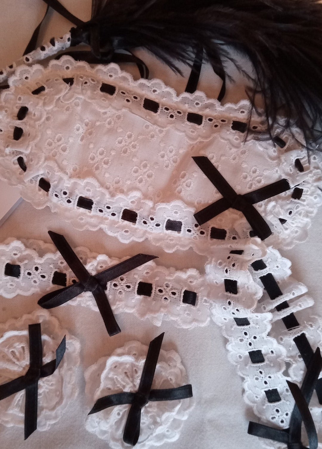 Role Play Outfit Lingerie Maid Outfit Fantasy Dressing Up - Etsy