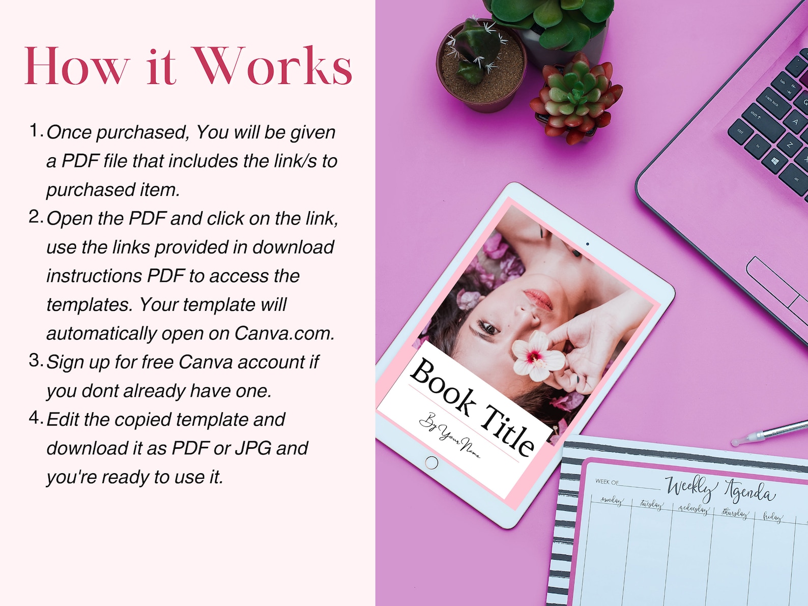 Ebook Template, Ebook Canva Template, Coaching Workbook Template, Lead ...