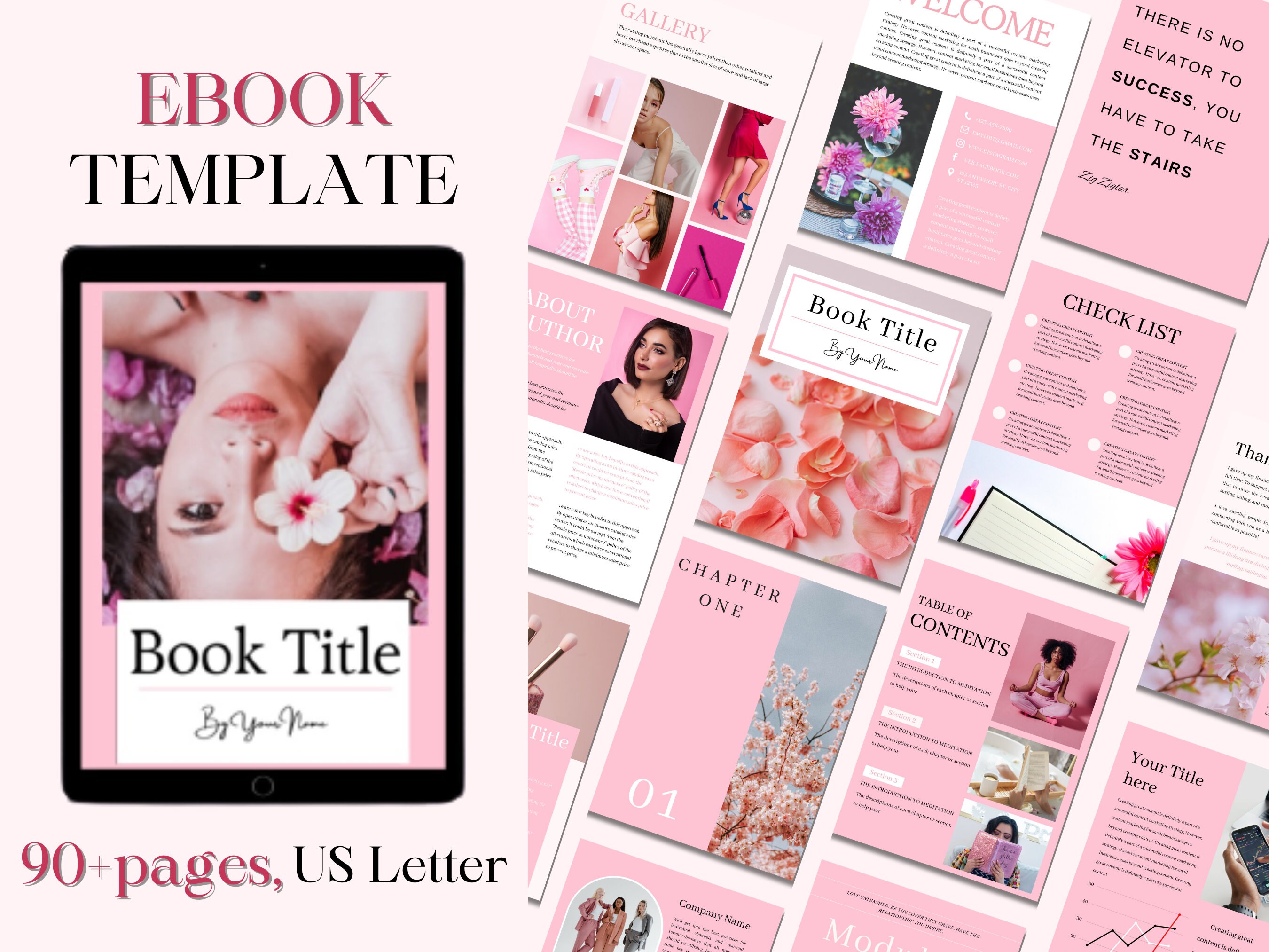 Ebook Template, Ebook Canva Template, Coaching Workbook Template, Lead ...