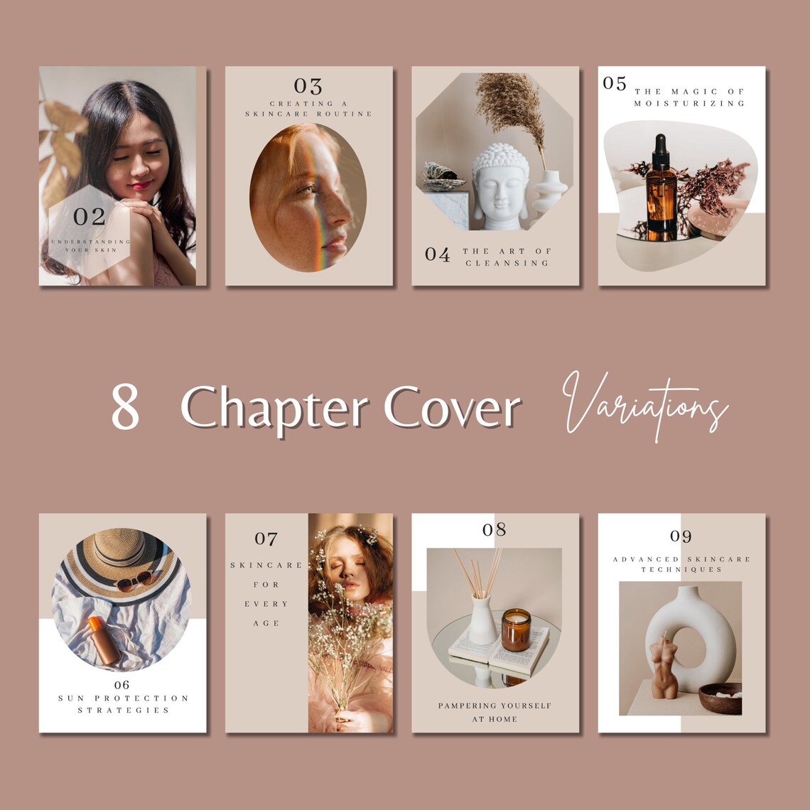 Skincare Ebook Template | Beauty Essentials Ebook | Skin Care Ebook ...