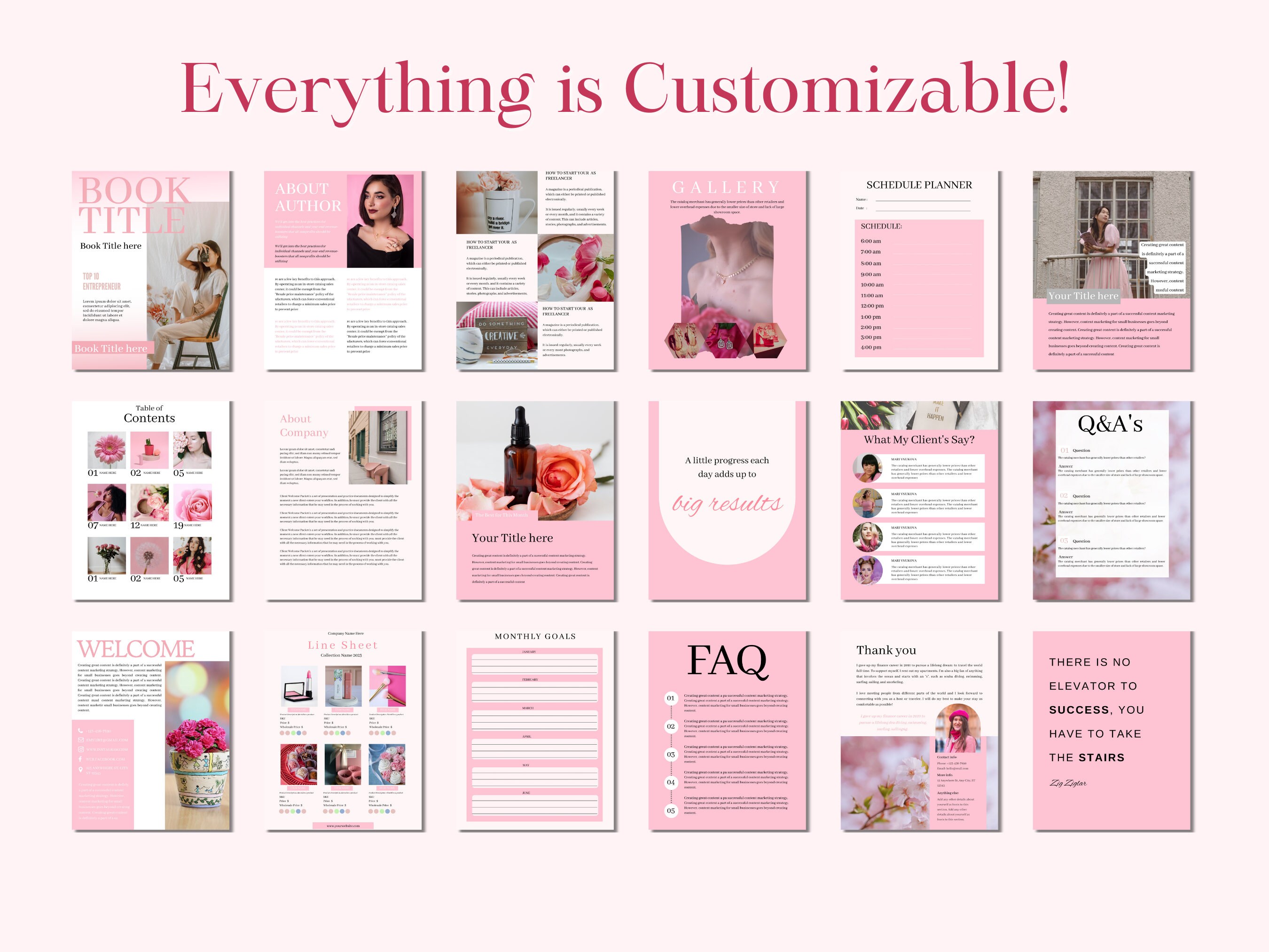 Ebook Template, Ebook Canva Template, Coaching Workbook Template, Lead ...