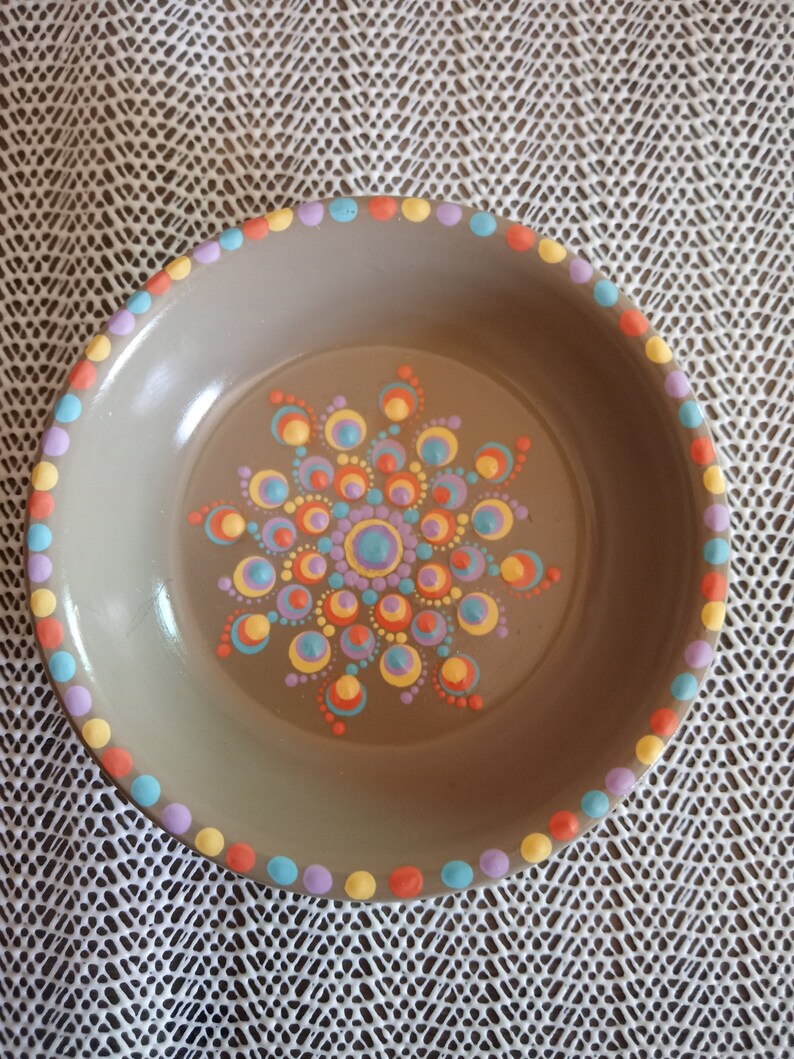 Mandala Ring Trinket Dish - Etsy