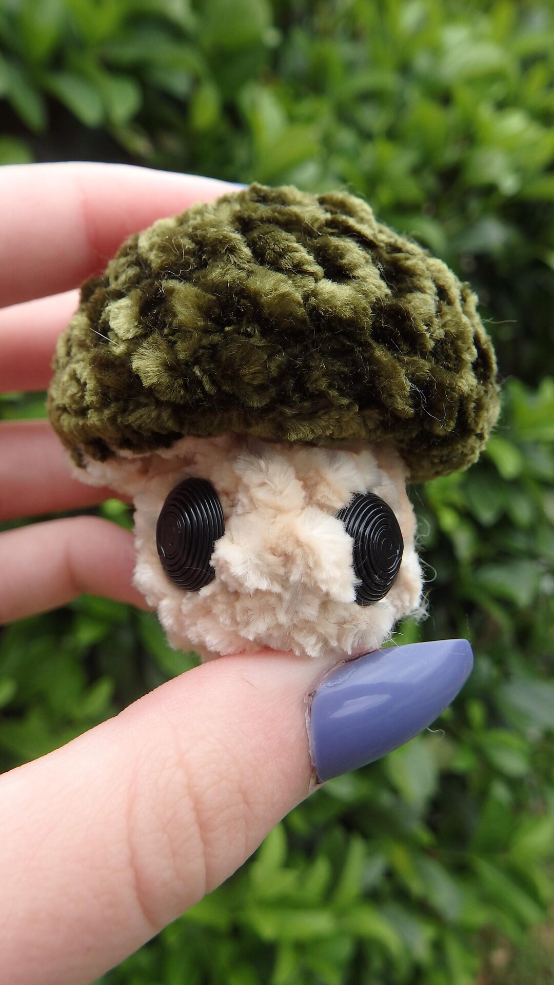 Green Crochet Mushy Pop, Crochet Popping Mushroom. - Etsy