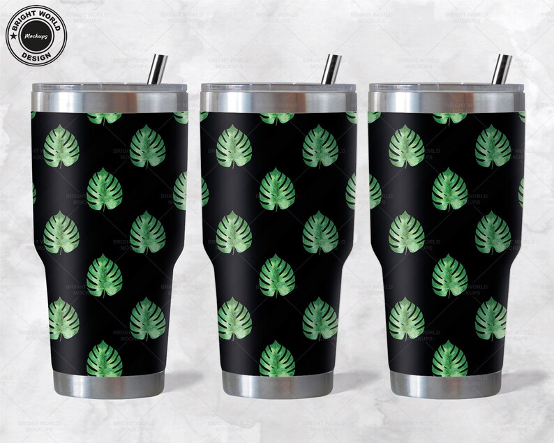30oz Tumbler YETI Rambler Mockup Transparent PNG Dye Sublimation ...
