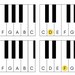 Music Notes Cards -two Sided-find a Note on a Keyboard and Identify It ...