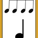 Music Rhythm Card Game With Metronome! Advanced Note Durations. Clap ...