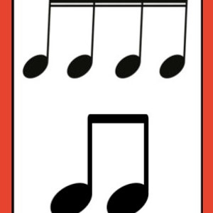 Music Rhythm Card Game With Metronome! Advanced Note Durations. Clap ...