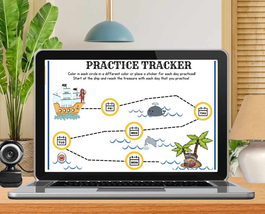 Progress Chart, Music Practice Tracker, Daily Music Practice, Music ...